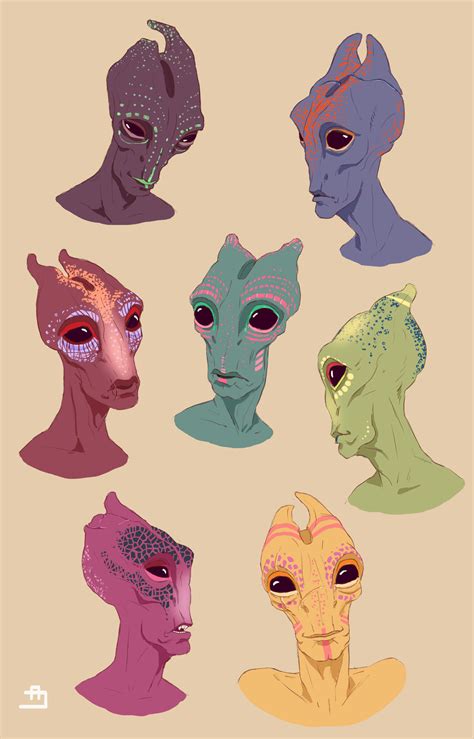 Audiomedik It Seems That People Really Liked My Salarians So I Drew