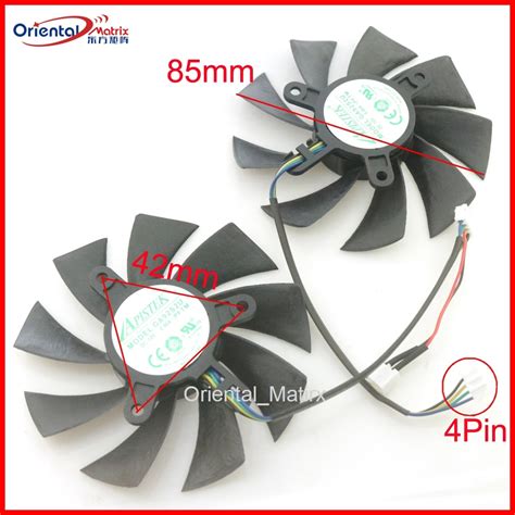 PLA09215B12H Ventilador GA92S2U PFTM DC12V 0 46A VGA Para DELL RTX3060