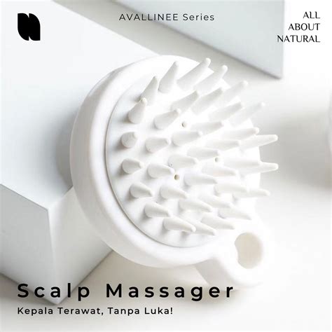Jual Avallinee Scalp Massager Aplikator Shampoo Hair Oil Dan Hair
