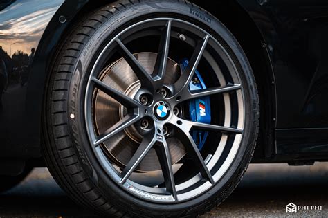 Combo Mâm Lốp Bmw 898m Chính Hãng M Performance Màu Frozen