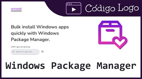 Windows Package Manager Instalar Apps No Windows 10 Ser Simples