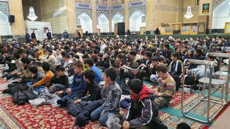 اجتماع دانش آموزان تعدادی از مدارس مسجدمحور مشهد مقدس ستاد مرکزی