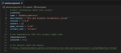 Editor Features Wide Witcherscript Ide