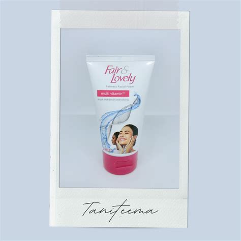 Jual Fair Lovely Fairness Facial Foam Multi Vitamin G Shopee