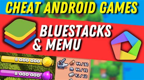 using cheat engine for android emulators bluestacks and memu youtube