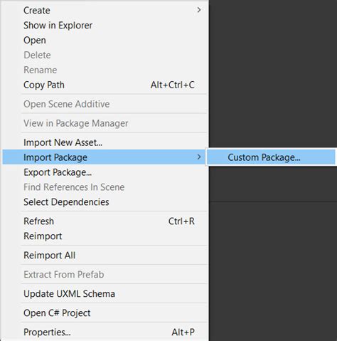 Do We Still Need Separate Custom Package Option For Import Package