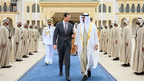 Syrias Assad In Uae As Second Post Quake Gulf Visit Signals Growing