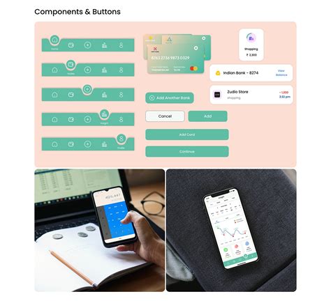 Money Glow Expense Tracker Ui Design Behance