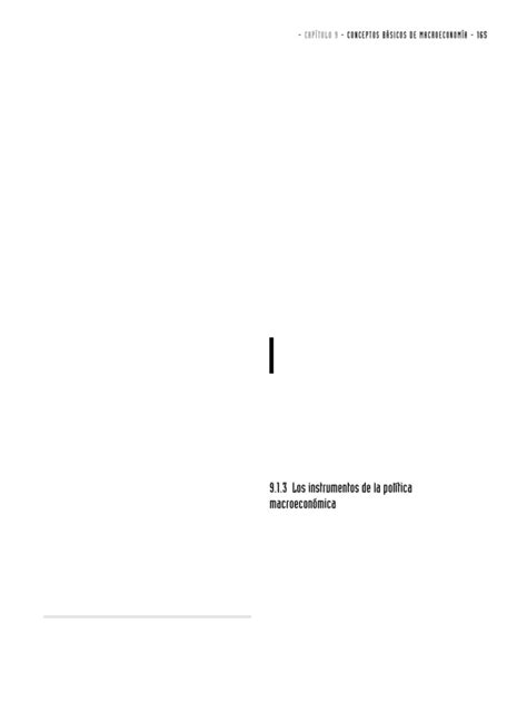 Conceptos Básicos De La Macroeconomía Pdf