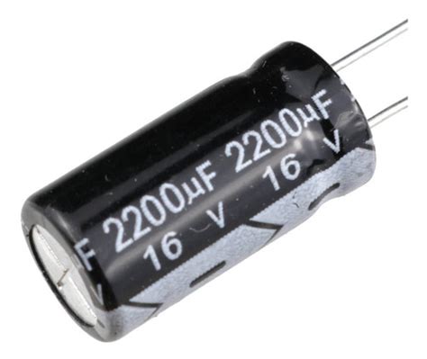 2200µF 16V Electrolytic Capacitor Nyereka Tech STEM and IoT Raspberry Pi and Sensors Store