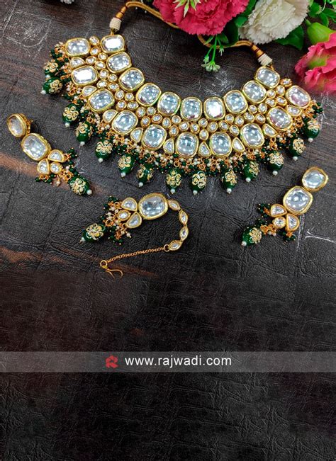 Meenakari Choker Necklace Set