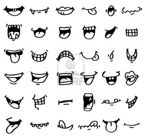 Cartoon Mouths Drawing Cartoon Faces Cartoon Eyes Drawing Cartoons