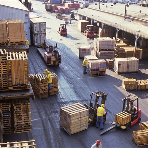 Free Busy Cargo Terminal Image Cargo Terminal Forklift Download