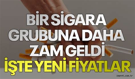 Bir Sigara Grubuna Daha Zam Geldi Ekonom Karaman Haber Maret Haber