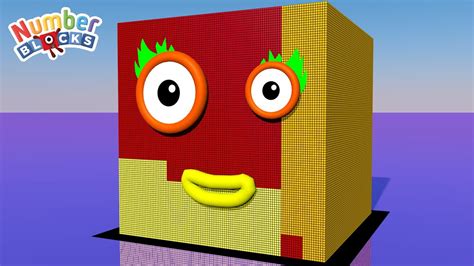 Looking For Numberblocks Cube BIGGEST 110x110x110 Is Numberblokcs 1 331