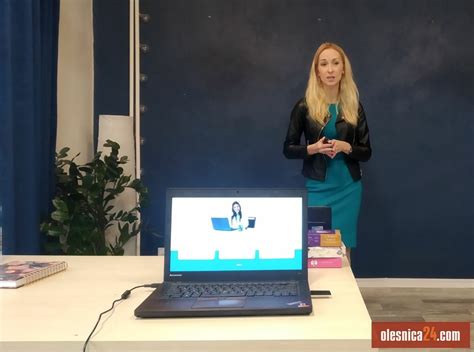 Anna Rakowska zaprosiła mieszkańców na warsztaty w Oleśnicy