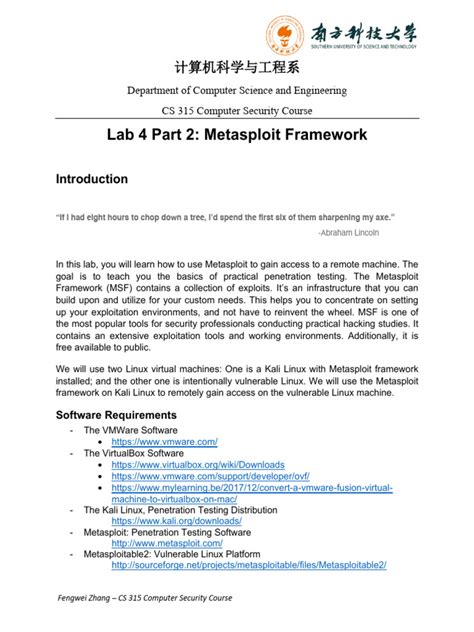 Lab4 Instruction Part2 Pdf Computer Security Security
