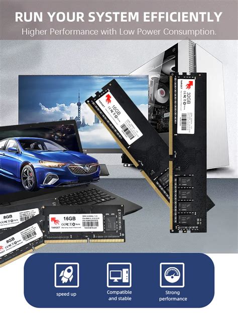 Target Ddr4 Memory Fully Compatible With 8gb 16gb 32gb 3200mhz Desktop Gaming Memory 8gb Ddr4