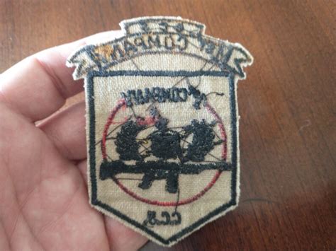 Vintage 1st Company Ccs Command And Control South Patch Etsy