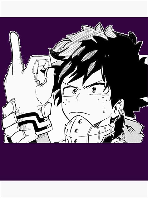Fuck OFF Deku Poster For Sale By Tignerruedasd Redbubble
