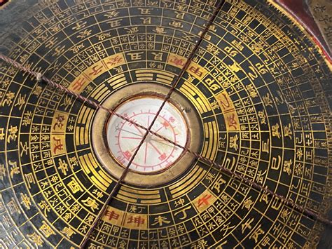 Vintage Chinese Character Compass With Case Southgate Auction Rooms