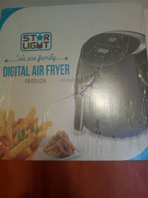 Air Fryer чисто нов неразопакован Фритюрници София Фритюрник с