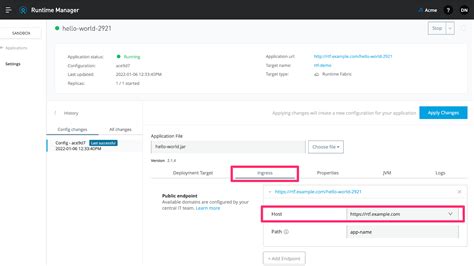 Configure TLS And Last Mile Security For Runtime Fabric Deployments On Self Managed Kubernetes