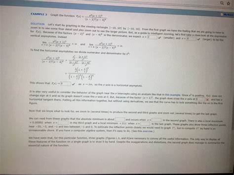 Solved Example 3 Graph The Function Fx X 2x 4 Solution