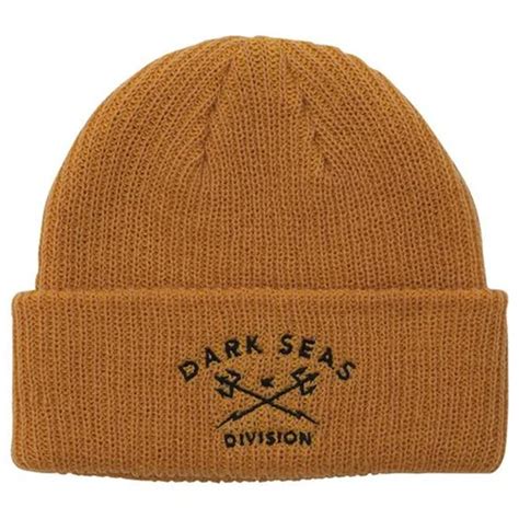 Dark Seas Cruiser Beanie Gold Icons Of Surf