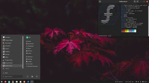 Comeback To Fedora Screenshot Of My Build R Fedora