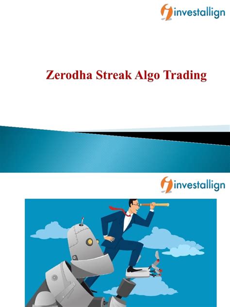 Zerodha Streak Algo Trading Pdf Pdf Download Free Pdf Algorithmic