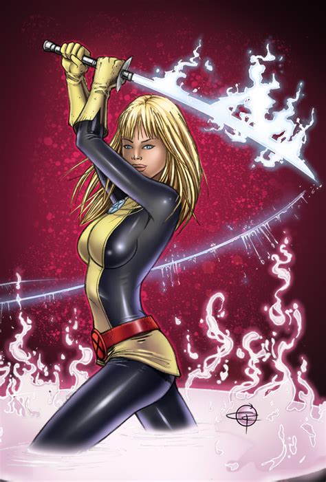 Magik New Mutants By Carl Riley Art On Deviantart