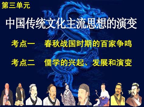 中国传统文化主流思想的演变word文档在线阅读与下载无忧文档