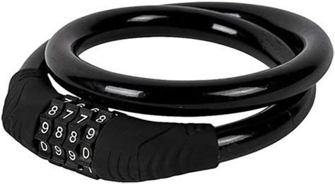 Bike Lock 4 Digit Password Bicycle Lock Portable Anti Theft Bike