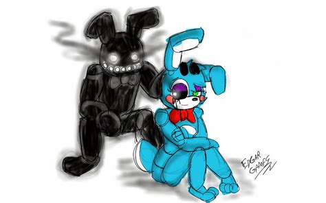 My Protector Toy Bonnie And Shadow Bonnie By Edgar Games On Deviantart