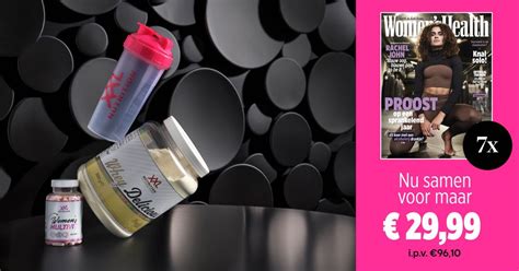 Krijg XXL Nutrition Stack bij een abonnement op Women's Health!