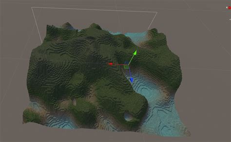 Subtracting Height Maps Noise With Interpolated Marching Cubes Weird