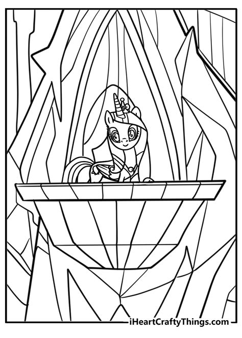 Princess Twilight Sparkle Coloring Pages 2025
