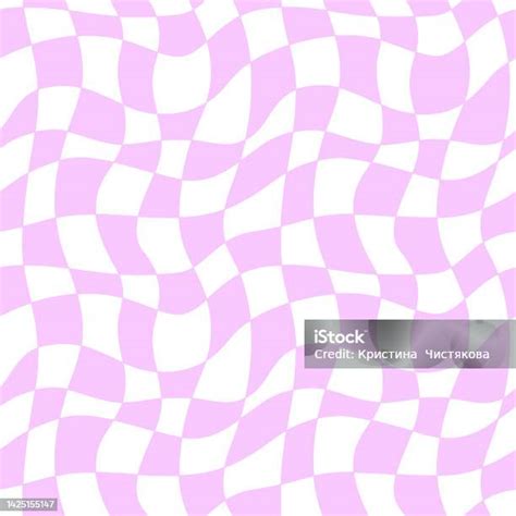 그루비 복고풍 히피 인쇄 디자인을위한 원활한 패턴 바둑판 빈티지 배경 체스판에 대한 스톡 벡터 아트 및 기타 이미지 체스판