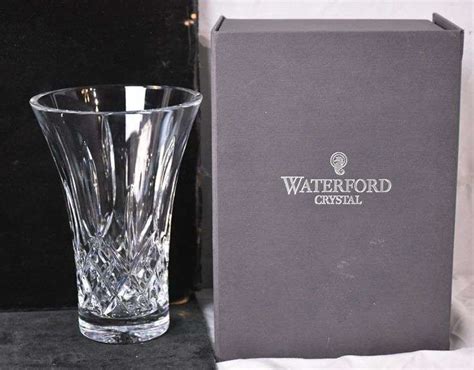 Waterford Lismore 8 Inch Flared Crystal Vase 13881 C012 Rh Lee