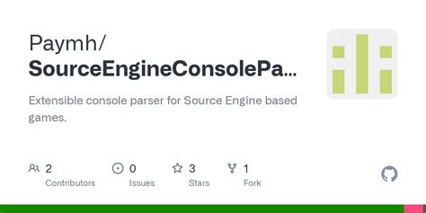 Github Paymhsourceengineconsoleparser Extensible Console Parser For