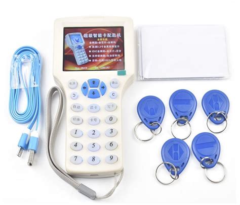 Super Handheld Rfid NFC Card Copier Reader Writer Cloner With Screen Khz Writable Tag