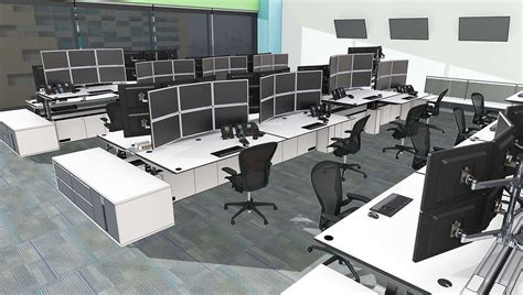 24 7 Control Room Consoles Command Center Furniture Sustema