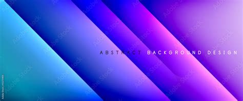 Trendy Simple Fluid Color Gradient Abstract Background With Dynamic Straight Shadow Line Effect