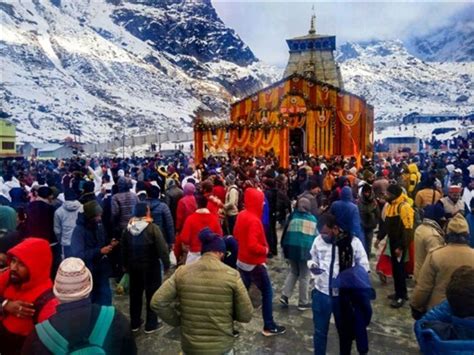 Chardham Yatra 2023 Portals Of Kedarnath Dham Opened For Devotees