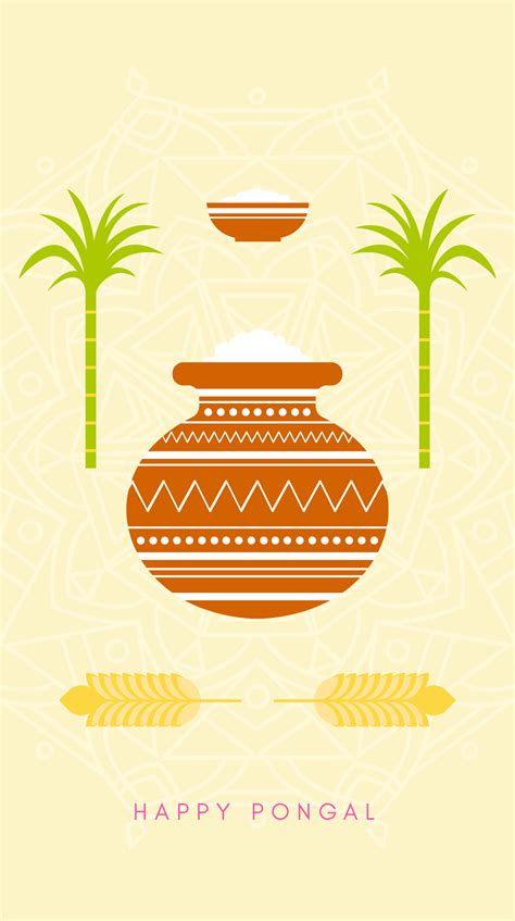 Free Pongal Background Images Editable And Downloadable