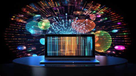 Visualization Big Data Circle Stock Illustration Illustration Of Segments Insights 370449274