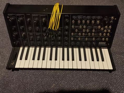 Korg Ms20 Sq 1 Step Sequencer Death Metal Distortion Pedal And Cords