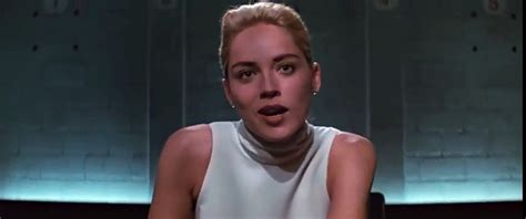 Basic Instinct Leg Uncross Scene Explained Cinemaholic