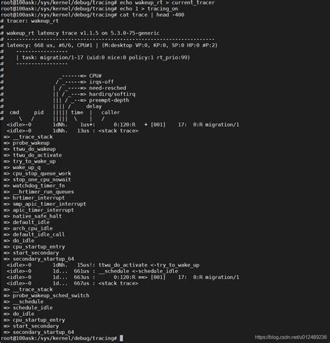linux性能工具 ftrace使用 csdn博客